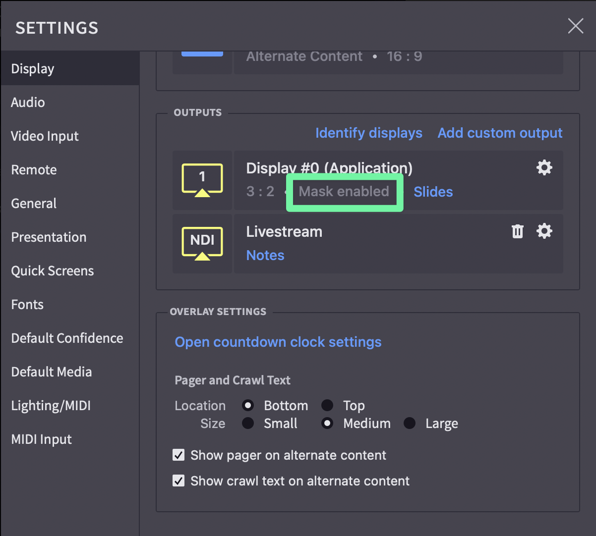 How to Use Output Masking – Proclaim