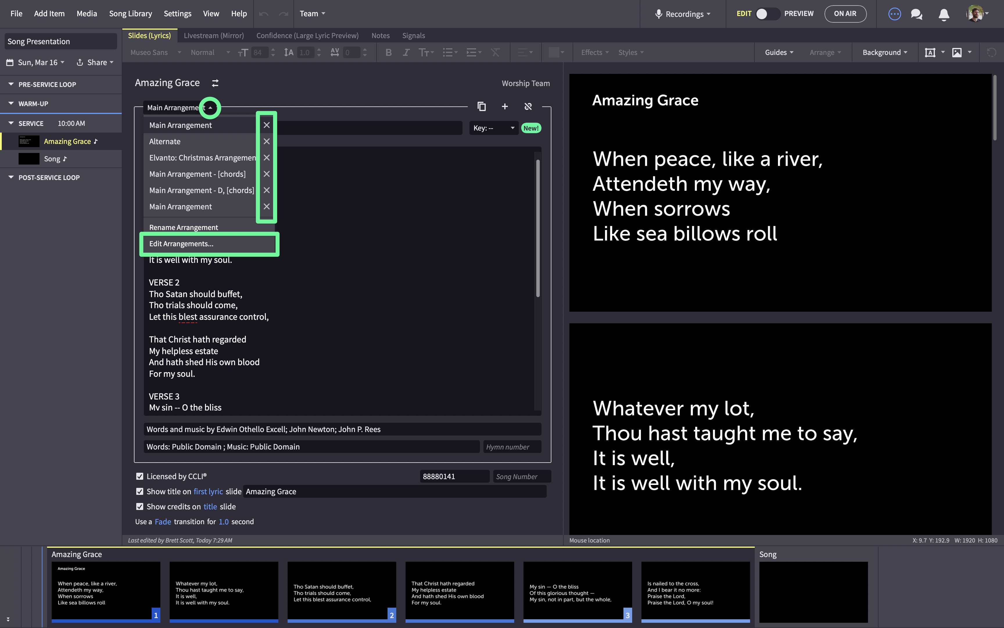 How to Delete a Song or Arrangement from Your Song Library – Proclaim