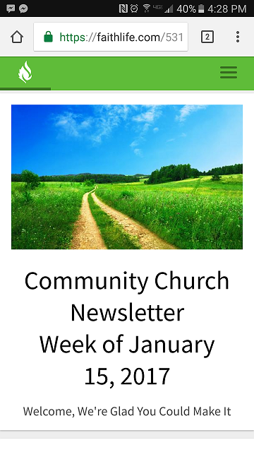 Faithlife Newsletters – Proclaim